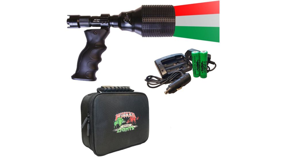 Wicked Hunting Lights A67iC 3-Color-In-1 Night Hunting Light Scan Kit ...